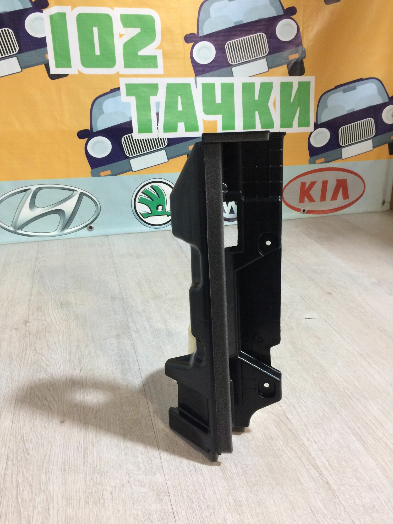 Кожух радиатора диффузор правый Solaris Rio 3 Солярис Рио