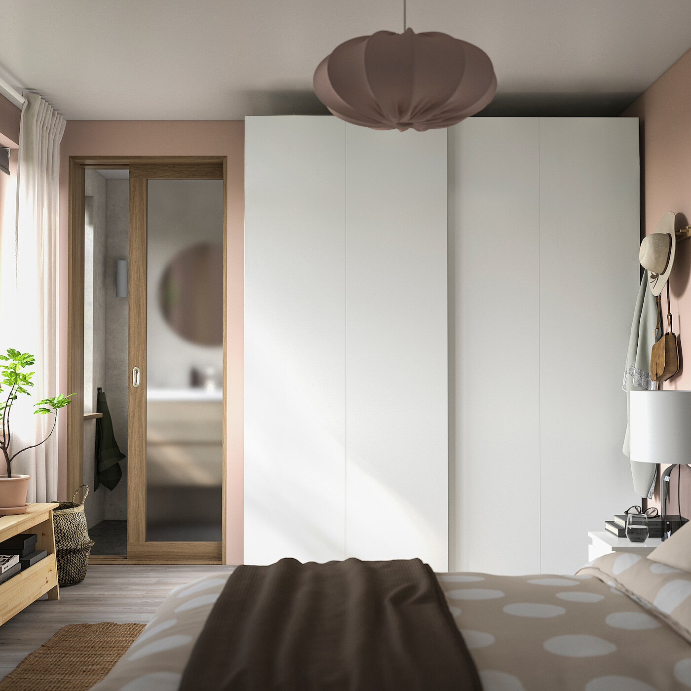 Шкаф-купе PAX HASVIK (белый) NEW 220*50*260 см Дом мебели для вас Для одежды, в прихожую,