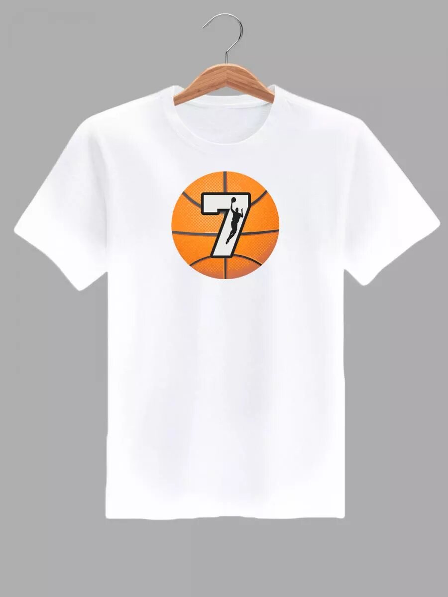 Футболка номер 7 баскетбол