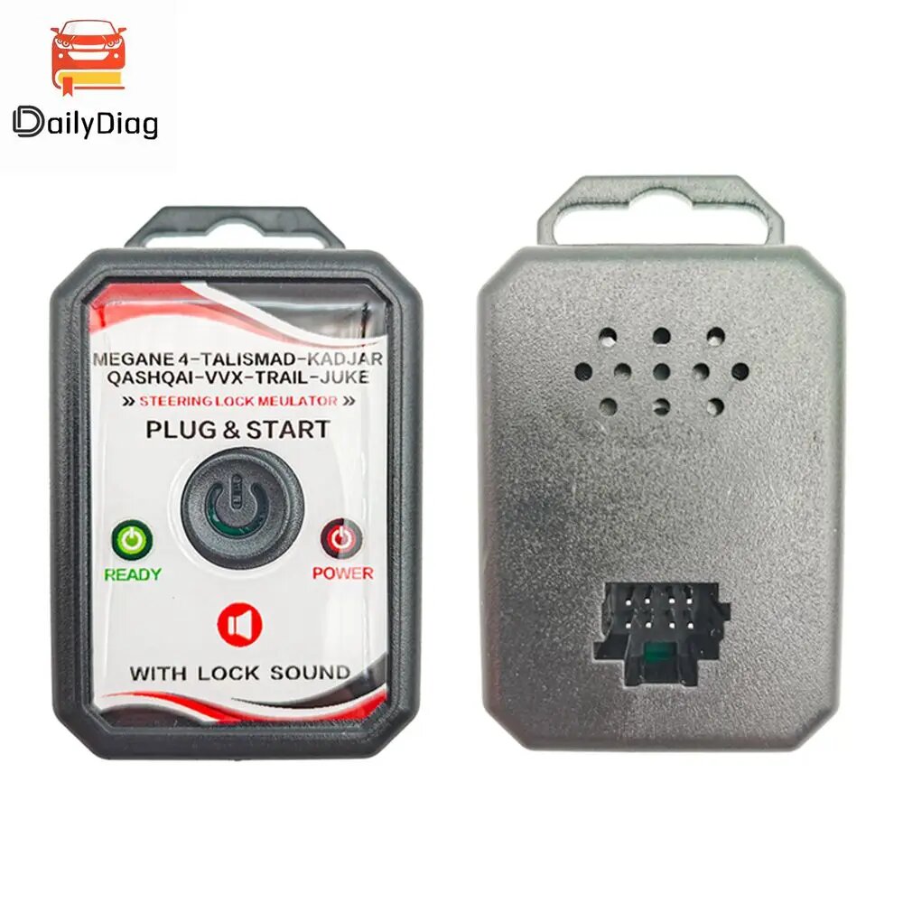 Эмулятор блокировки рулевого управления для Nissan X-Trail Qashqai Juke Micra для Renault Talisman Megane4 Kadjar со звуковой Plug Play