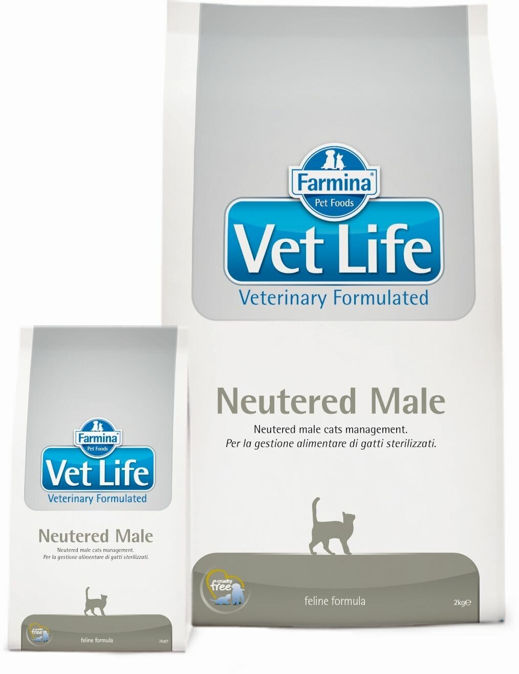 FARMINA Vet Life Neutered Male корм д/кастрированных котов 400гр