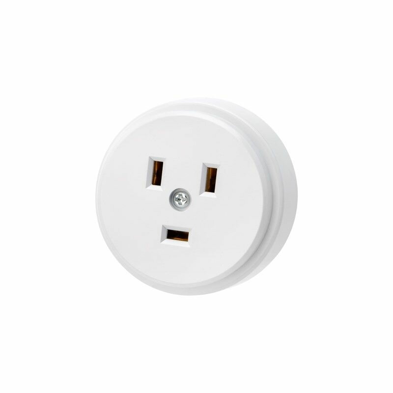 Розетка РШ для электрической плиты 32А, 250В, 2Р+РЕ (ОУ) белая REXANT