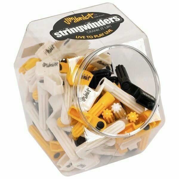 Машинка для намотки струн Dunlop 105 String Winders 50Pack машинка для намотки струн, черная, 50 шт. в упаковке