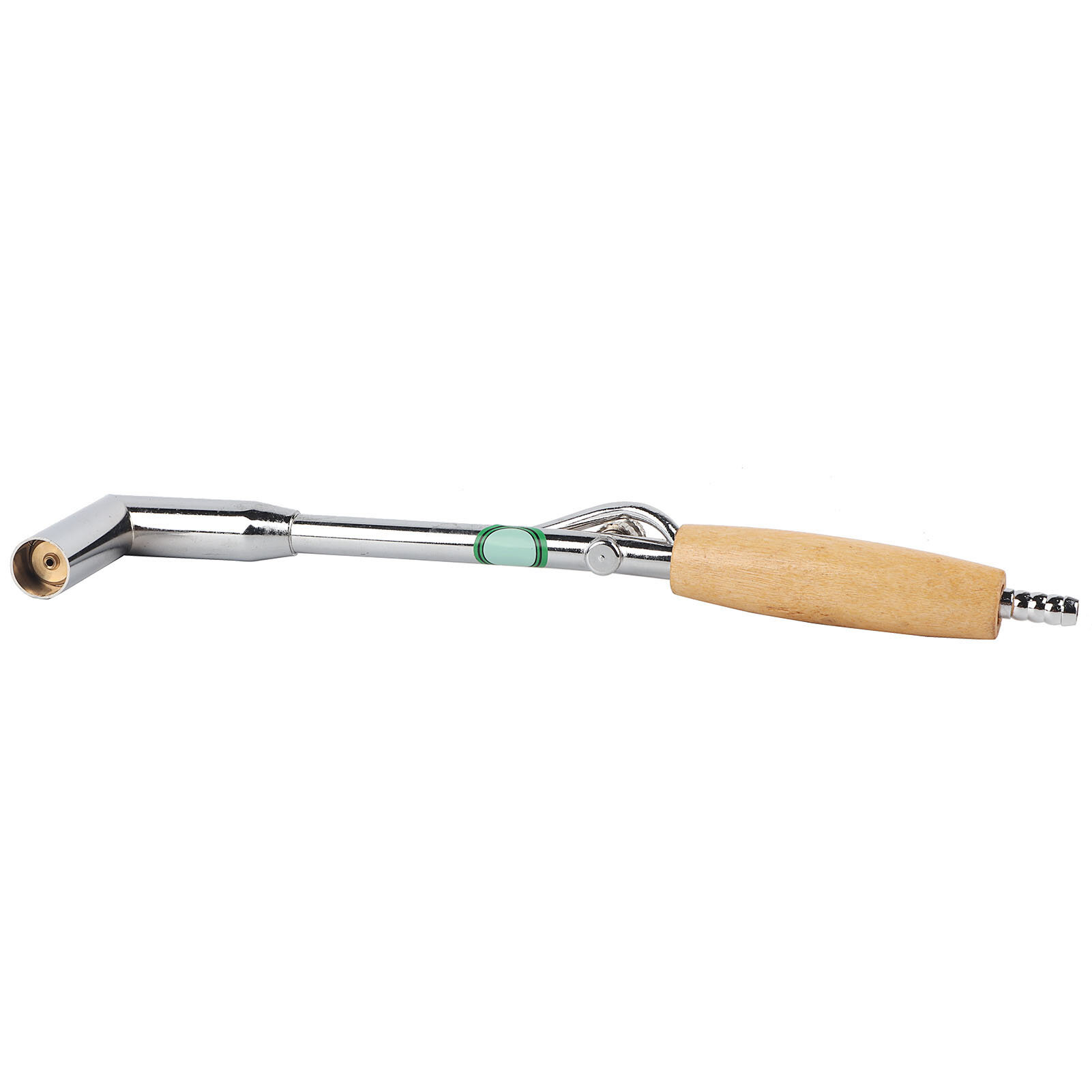 Adjustable Flame Gas Wood Handle Welding Torch Jewelry Making Soldering Tool (L)