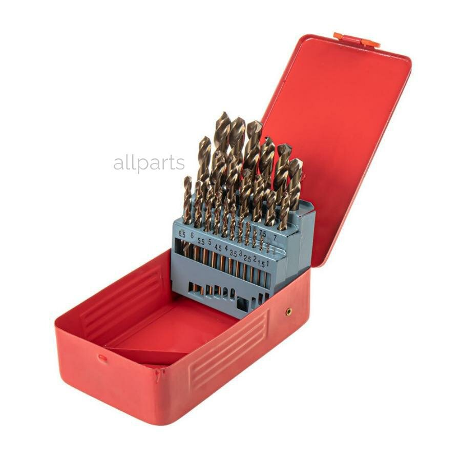 ARNEZI R5203125 Набор сверл по металлу 25 шт. Cobalt 5% (d 1-13 мм ) ARNEZI R5203125