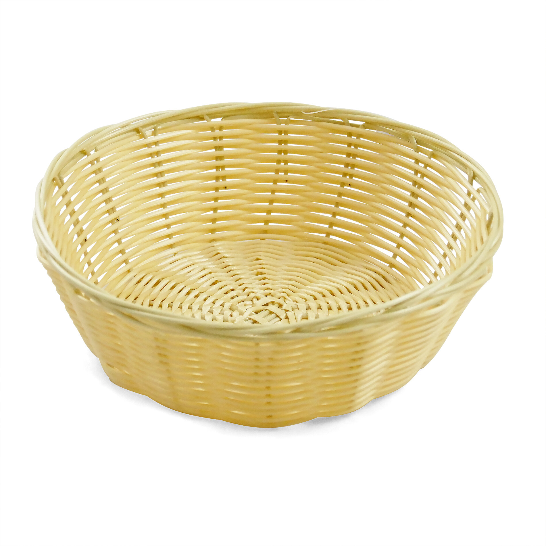 Плетеная сервировочная корзинка для хлеба, 20х7 см, полипропилен, Paderno.