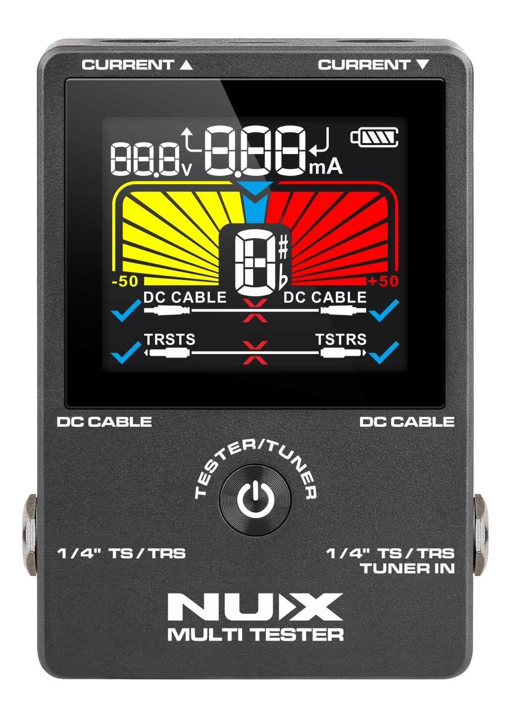 NMT-1 Тюнер/Мультитестер для кабеля 4-в-1, Nux