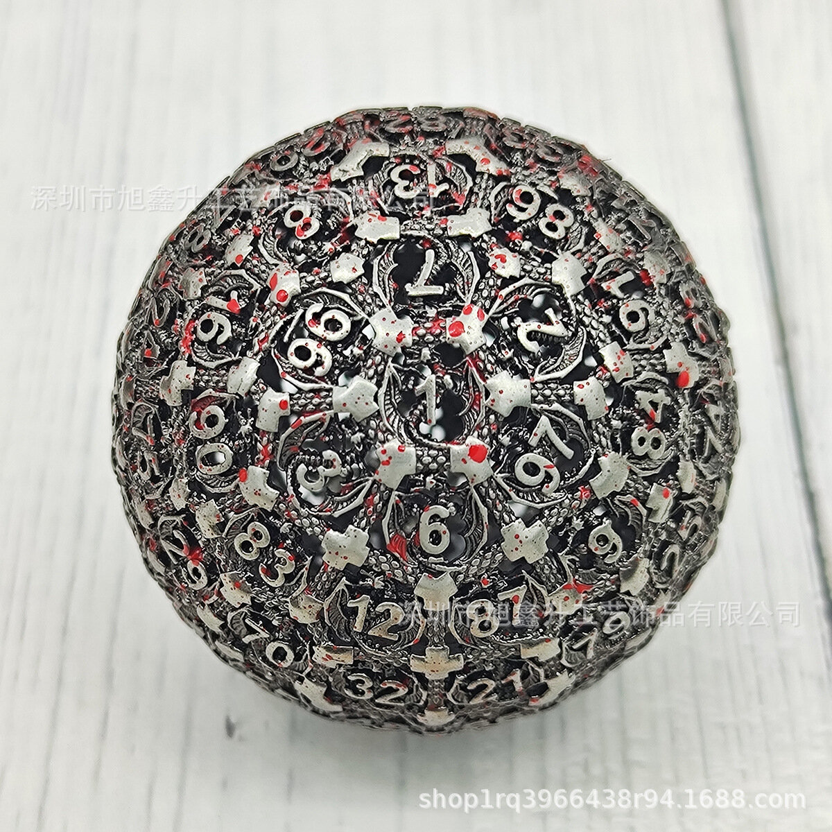 Игровой набор "Дракон и подземный город", 10 костей, D100, TRPG, COC, DND