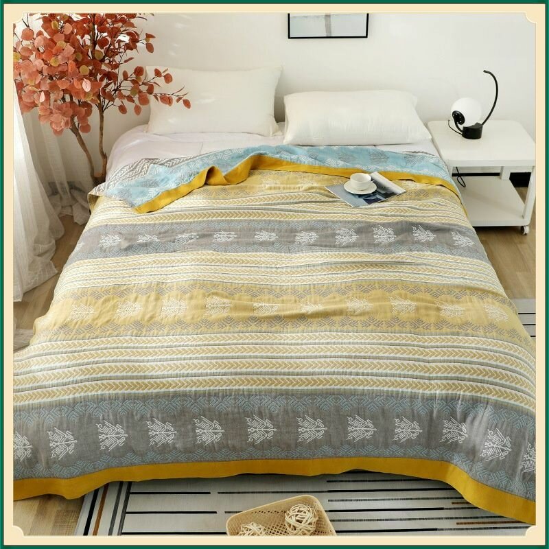 Плед Muslin blanket 200х230см муслиновый3