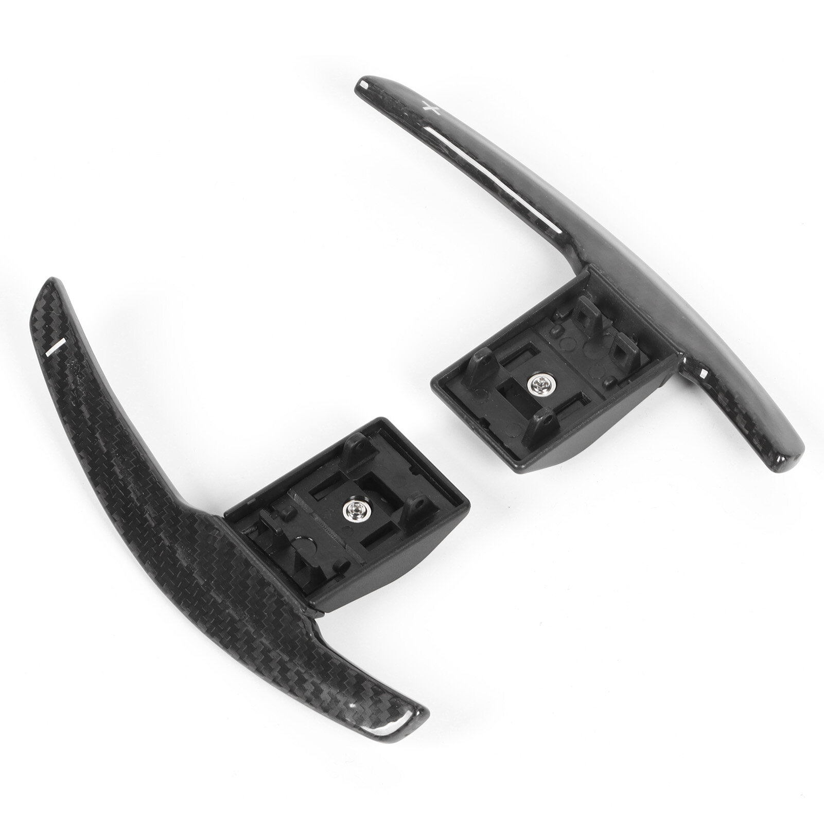 Комплект подрулевых переключателей из сухого углеродного волокна для шасси F (F20, F22, F30, F32, M2, M3, M4, M5).