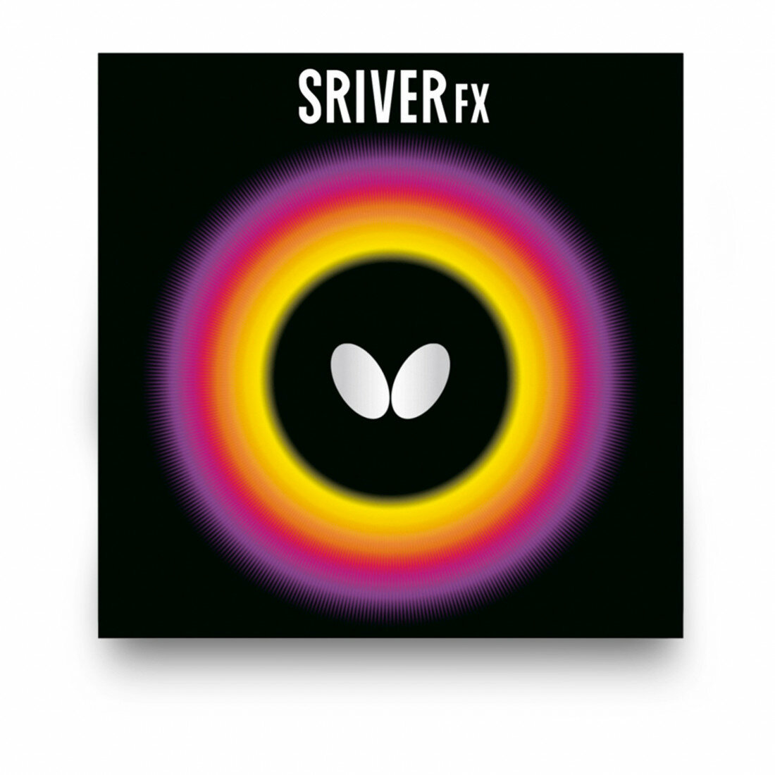 Накладка для настольного тенниса Butterfly Sriver FX Red, 2.1
