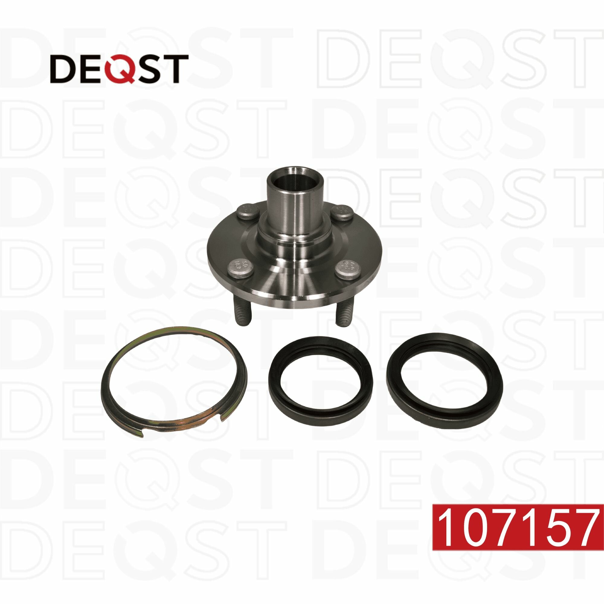 Ступица с подшипником в сборе Deqst 107157 передняя Toyota Corolla (-01)