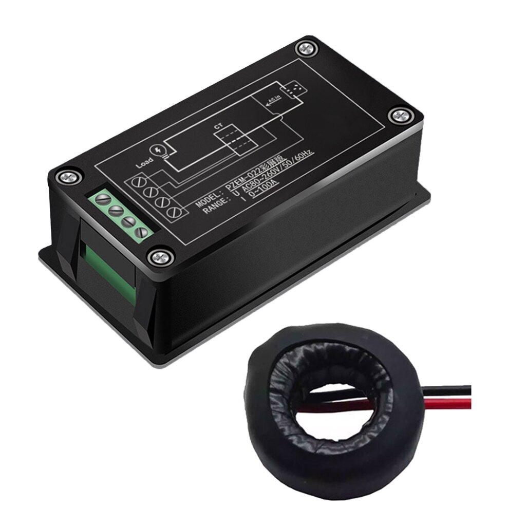 Цифровые мониторы мощности отображают многофункциональные обновления счетчиков электроэнергии для измерения напряжения, тока и коэффициента мощности