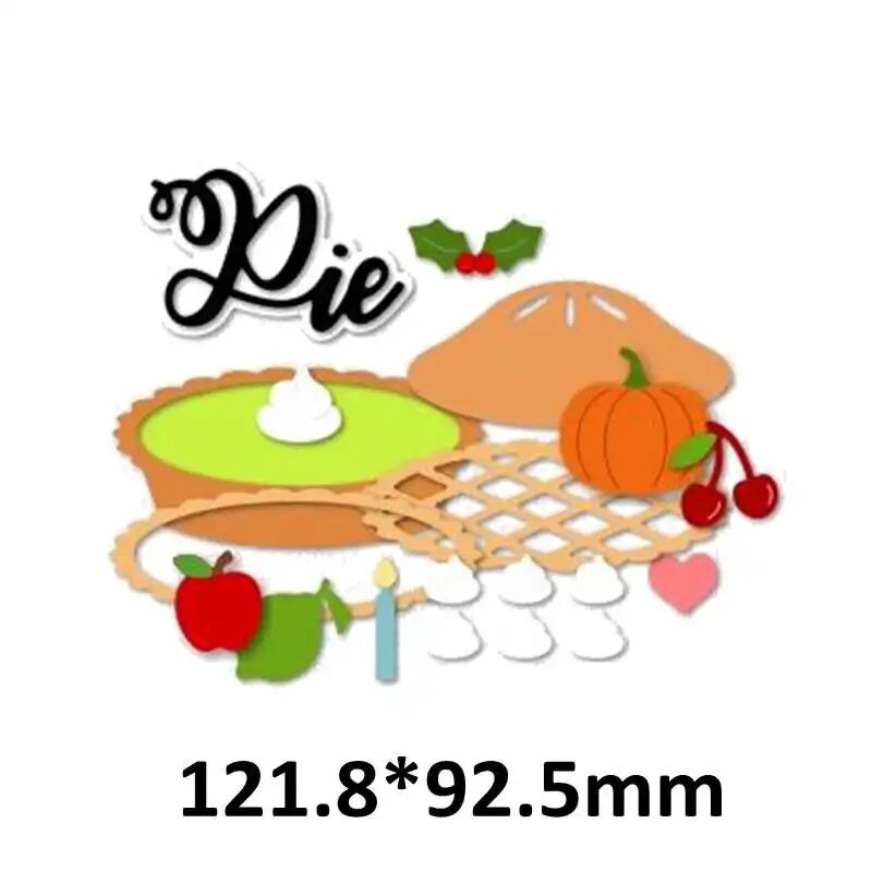 Металлические пресс-формы для скрапбукинга Белый, H4269