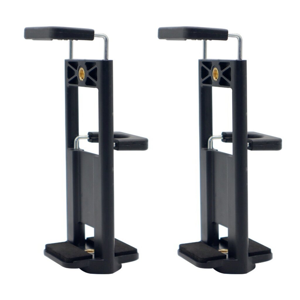 2 растягивающихся ремня с двойными отверстиями для винтов 1/4 дюйма для крепления мобильных телефонов и планшетов, универсальные зажимы для крепления двух карт