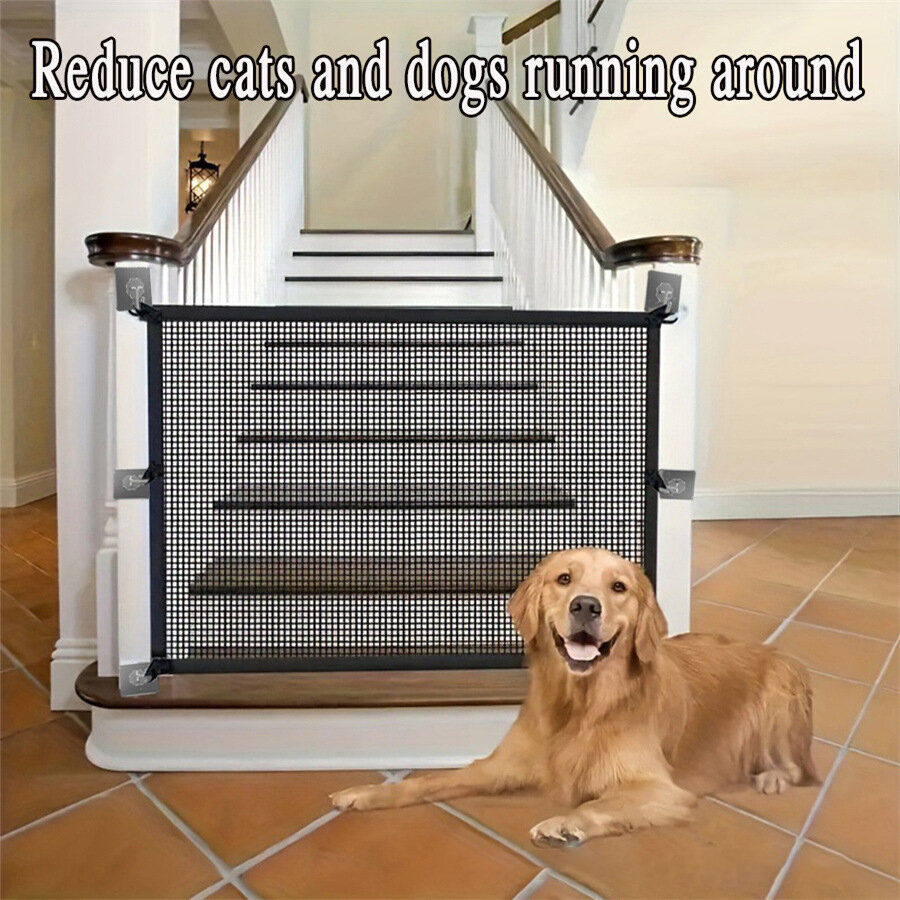 Ворота для собак на лестницу, защитная перегородка для дома и питомцев