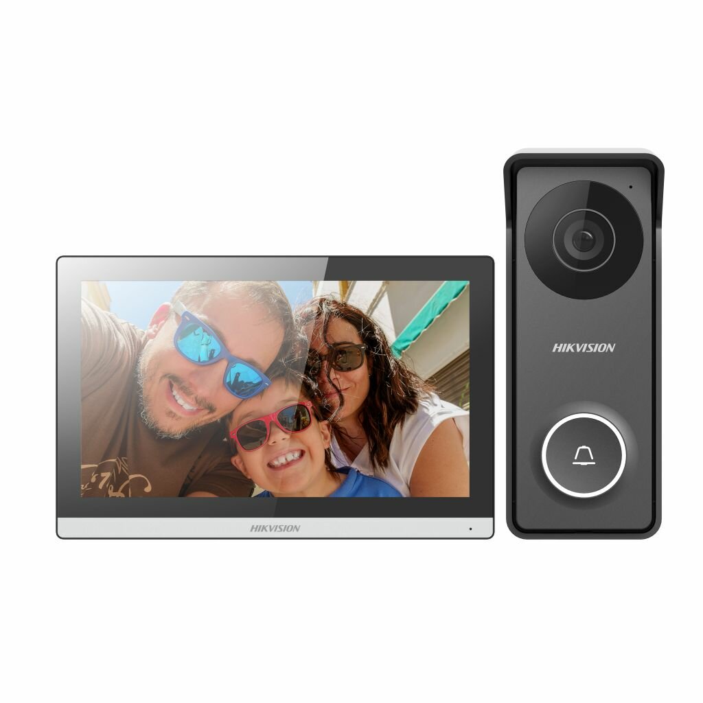 Hikvision DS-KIS313-P(B) Гибридный домофон, комплект