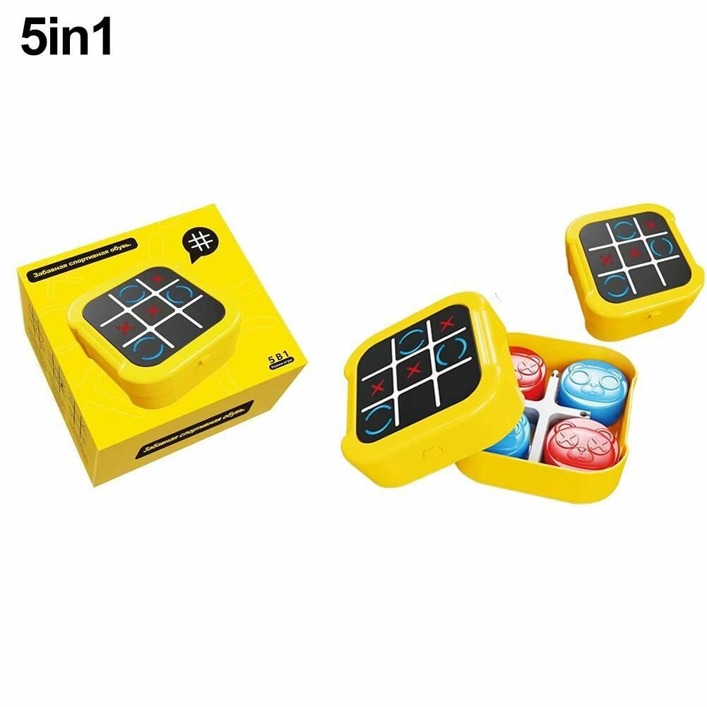 Супер электронная игра "Крестики-нолики" для детей, многофункциональная игровая доска с игрой 5 в ряд