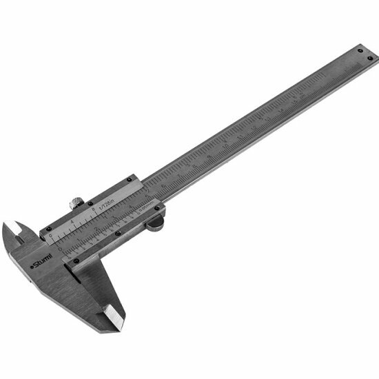 Штангенциркуль Sturm! 150 мм с глубиномером, 2030-01-150