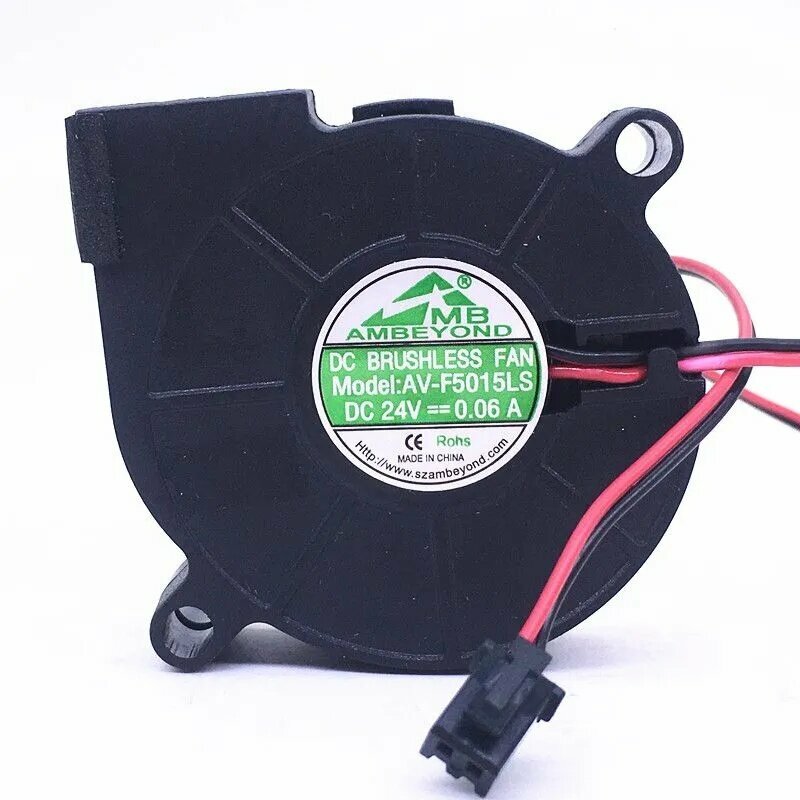 AV-F5015LS 5CM Turbo Blower 5015 Вентилятор увлажнителя 24V 0.06A