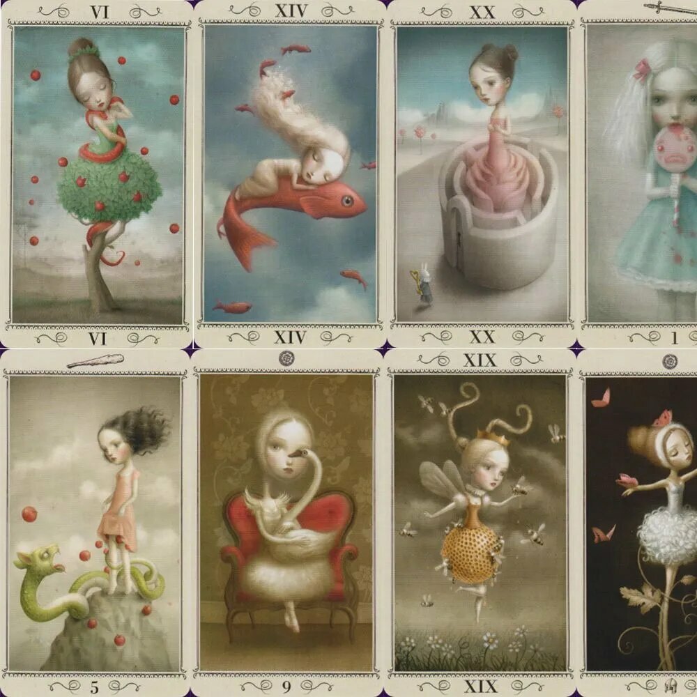 Карты Таро Николетта Чекколи/ Nicoletta Ceccoli Tarot Cards, Гадальные карты