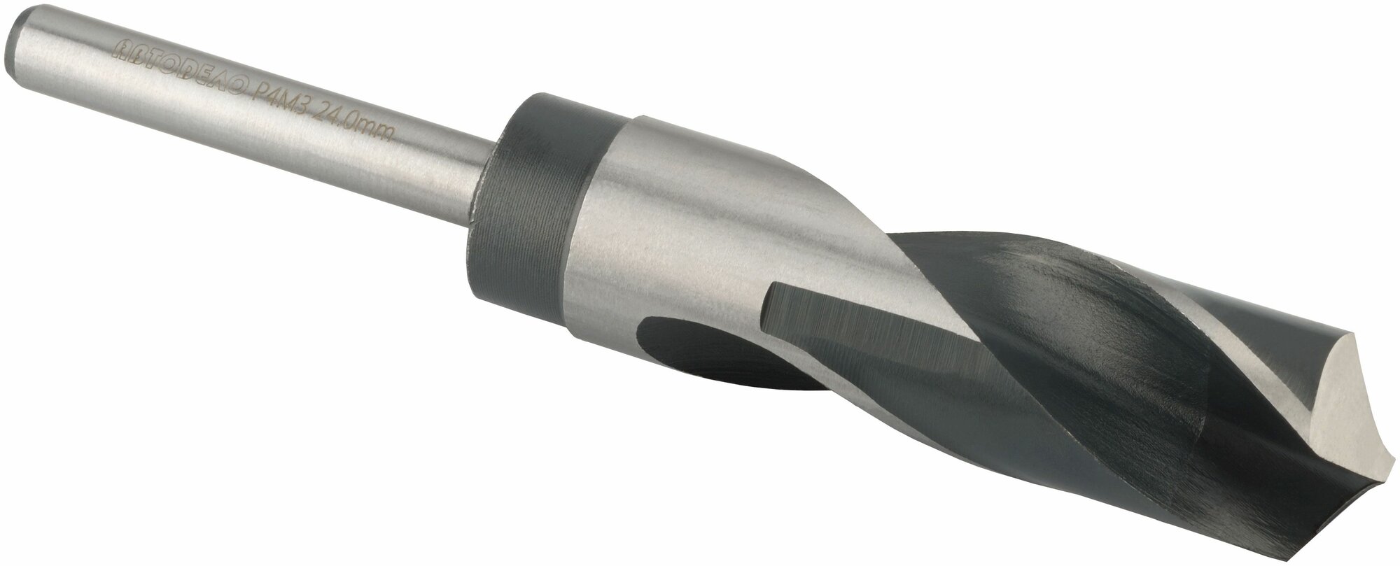 Сверло по металлу 24,0мм Р4М3 (HSS4341; хвостовик 9,5мм) АвтоDело 45214