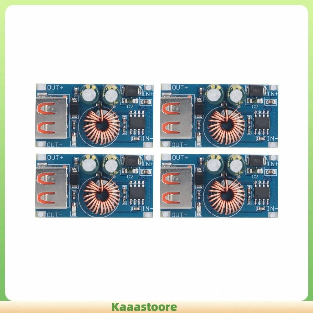 4 шт. понижающих DC-DC преобразователей для зарядки телефона, регистратора и пр