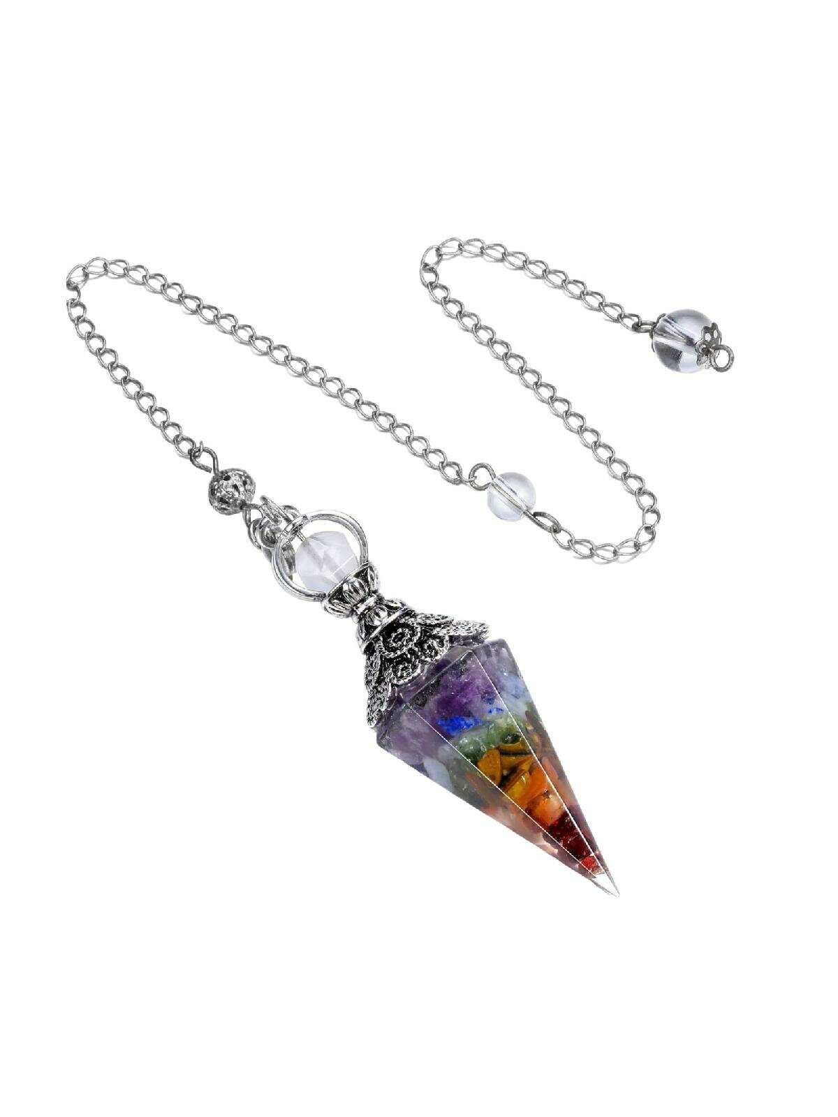 Маятники из натурального камня, кристалл лазури для исцеления Рейки и декора