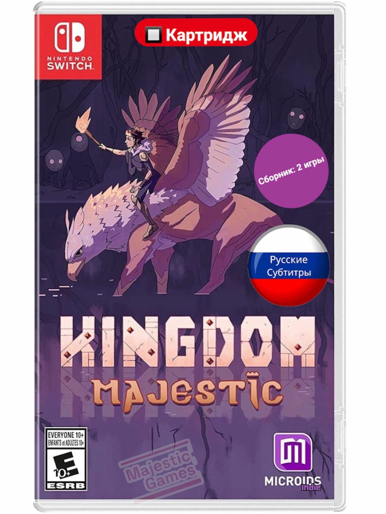 Игра Kingdom: Majestic (Nintendo Switch, Русские субтитры)