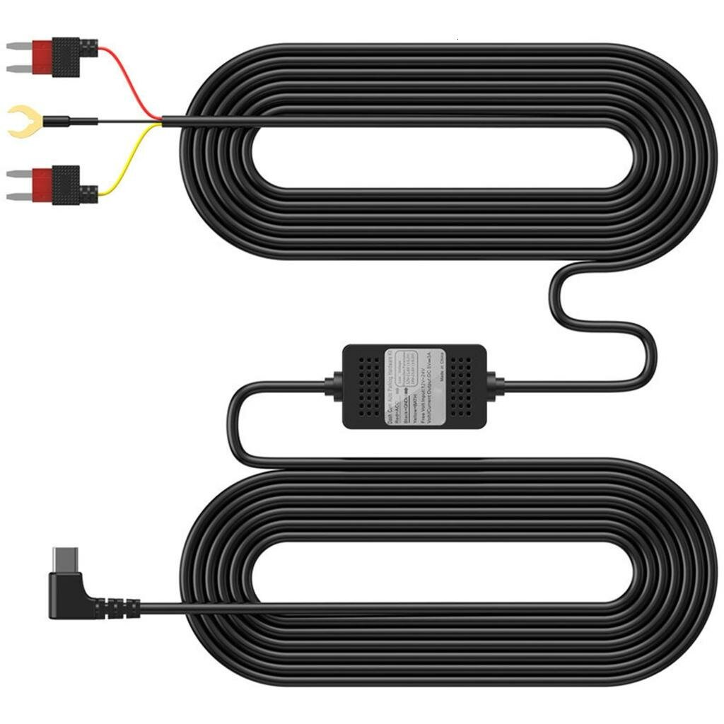 Компактный жесткий провод USB-C для видеорегистратора, отдельный кабель