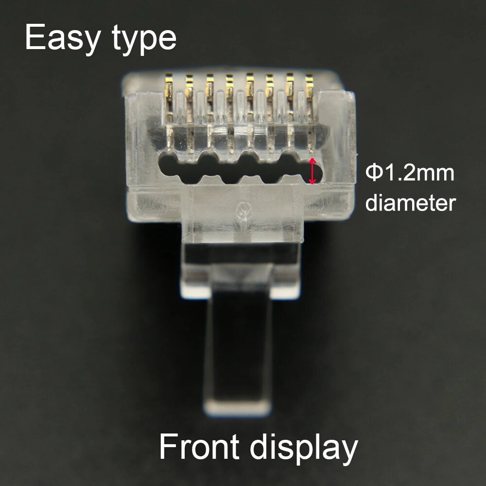 Разъем RJ45 Cat6, 20шт