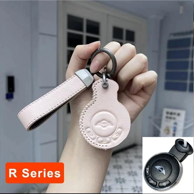 Подходит для чехла для ключей BMW MINI, корпуса для Mini Countryman, сумки для ключей Cooper One, брелока. Серия R