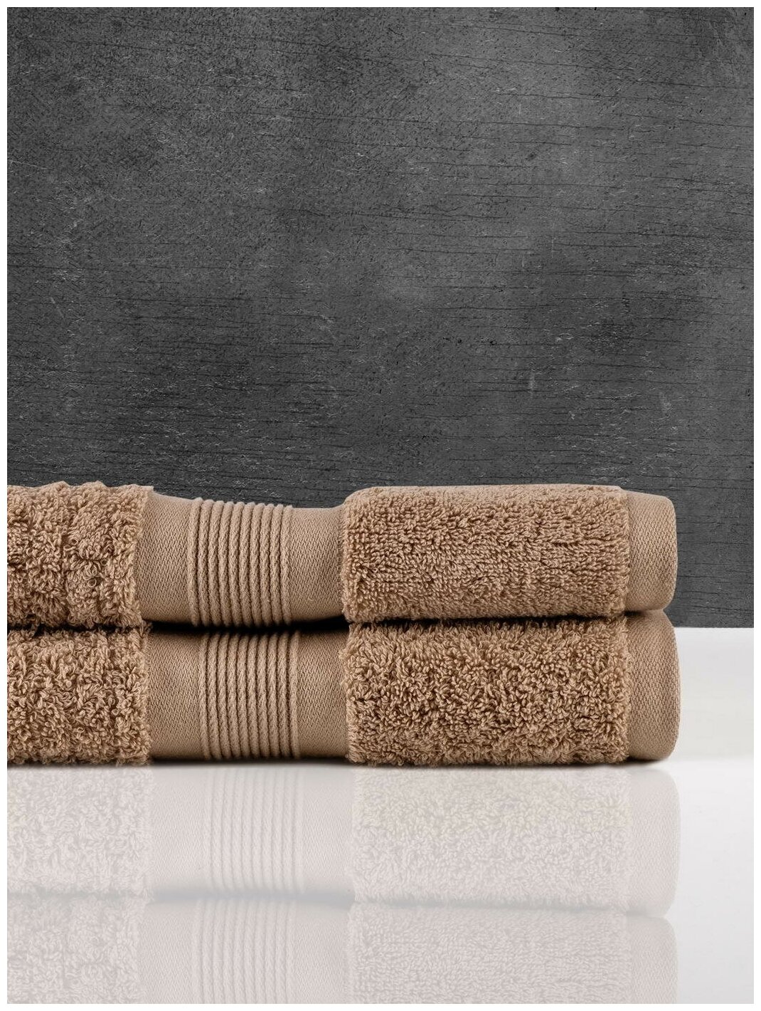 Полотенце Махровое Sofi De Markо Star 50х90 бежевый. Плотность: 550гр/м;