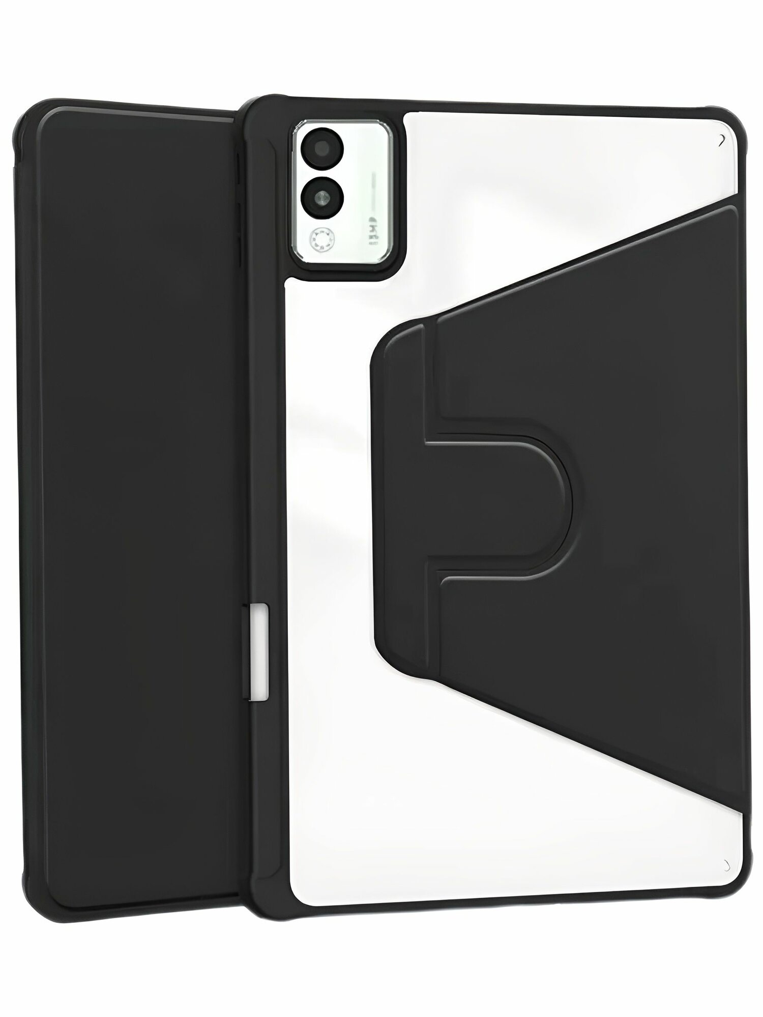 Чехол на Tecno MegaPad 11 / Техно МегаПад 11 2025 года, 11 дюйма, акриловая с отсеком для стилуса, черный
