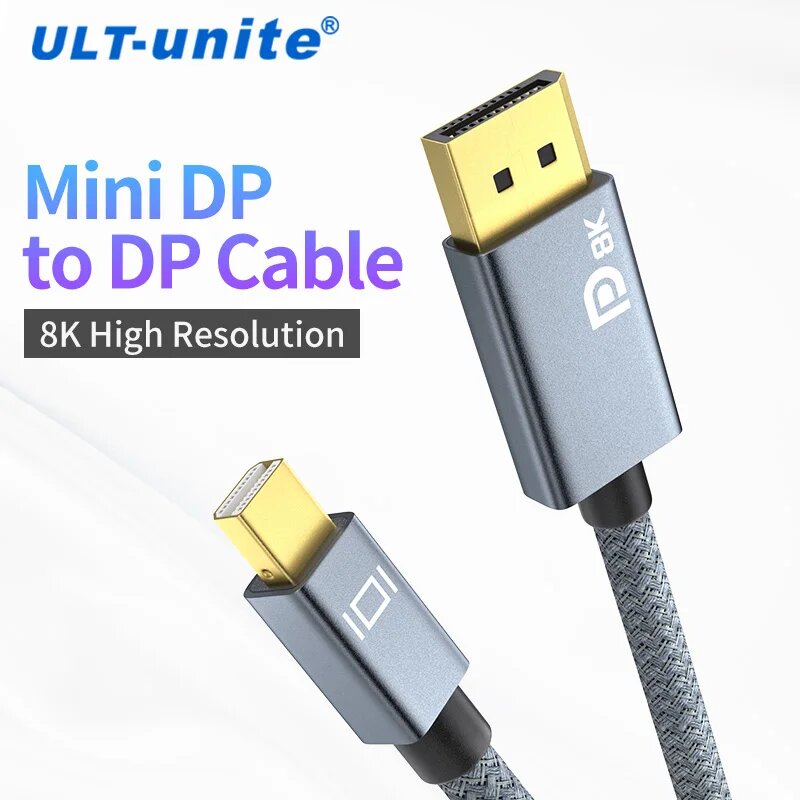ULT-unite кабель Mini DisplayPort к DisplayPort 1.4 2 м