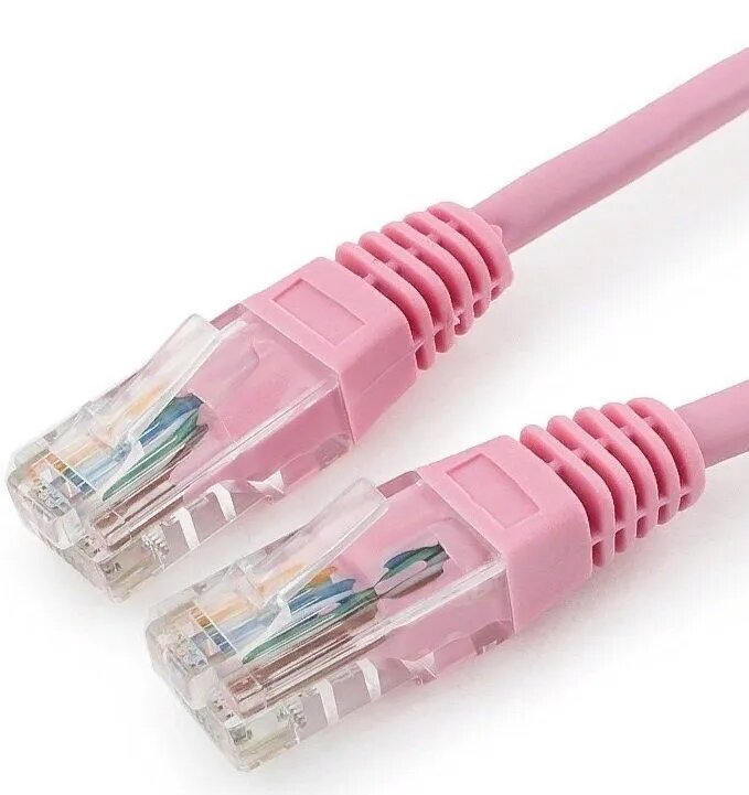 Патч-корд PP12-3M/RO литой (molded), UTP, cat.5E, 3м, 4 пары, 26AWG, алюминий омедненный, 1 шт,