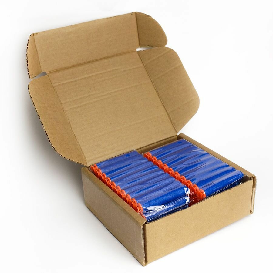 Пули нерф c присоской, липучкой 100 шт, патроны, стрелы, для nerf, для бластера