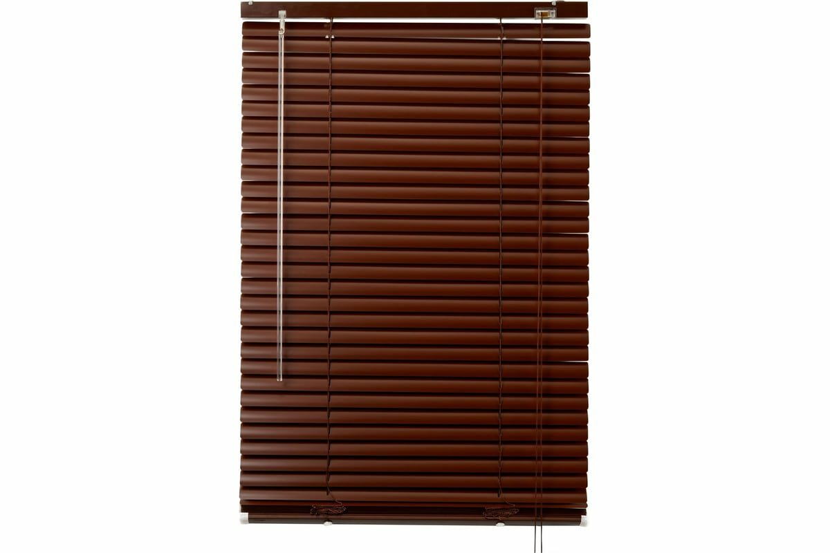 ПраймДекор Жалюзи алюминиевые, махагон, 60x150 48060141