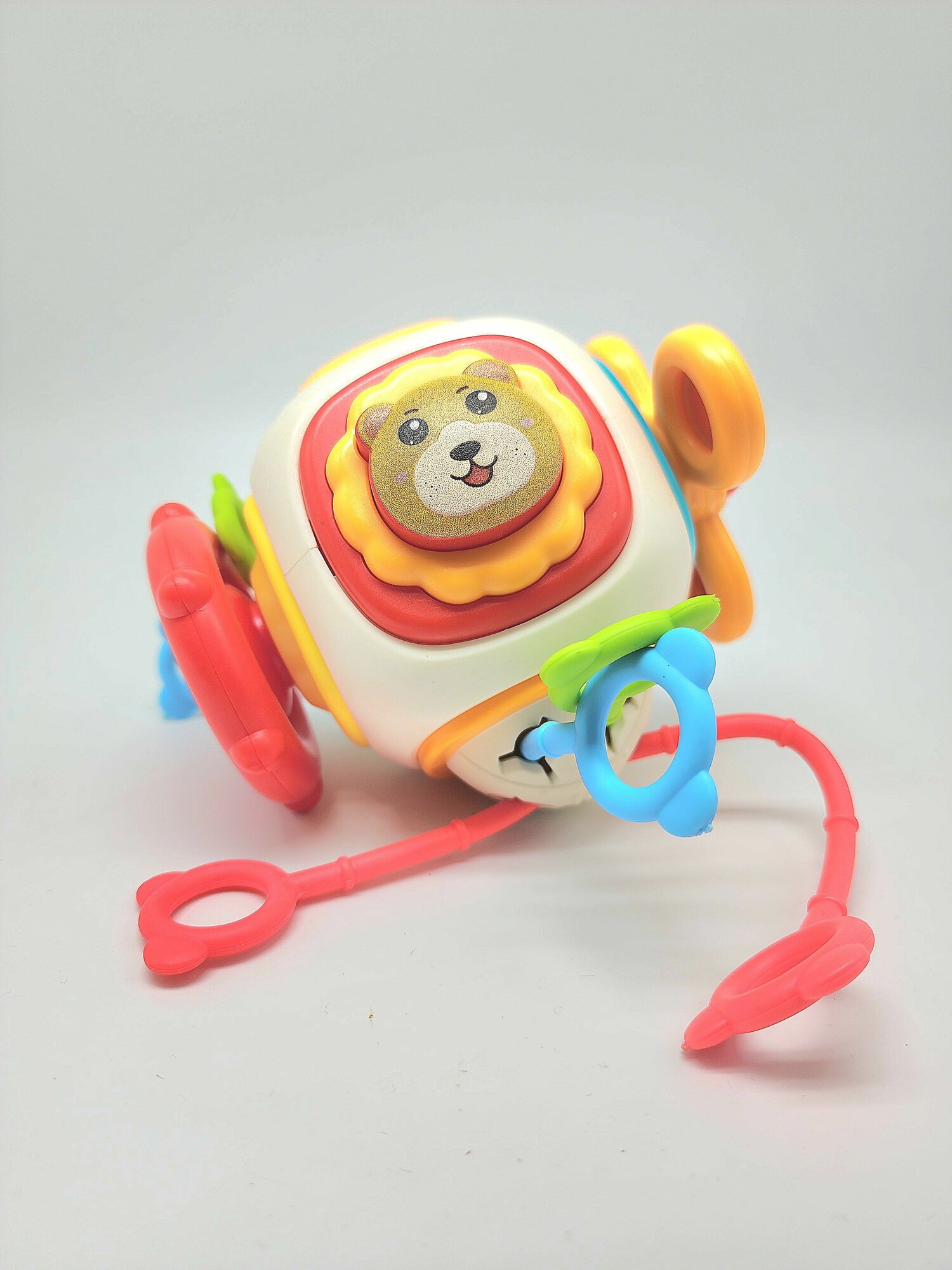 Бизикубик из пластика, игрушка для малыша развивающая