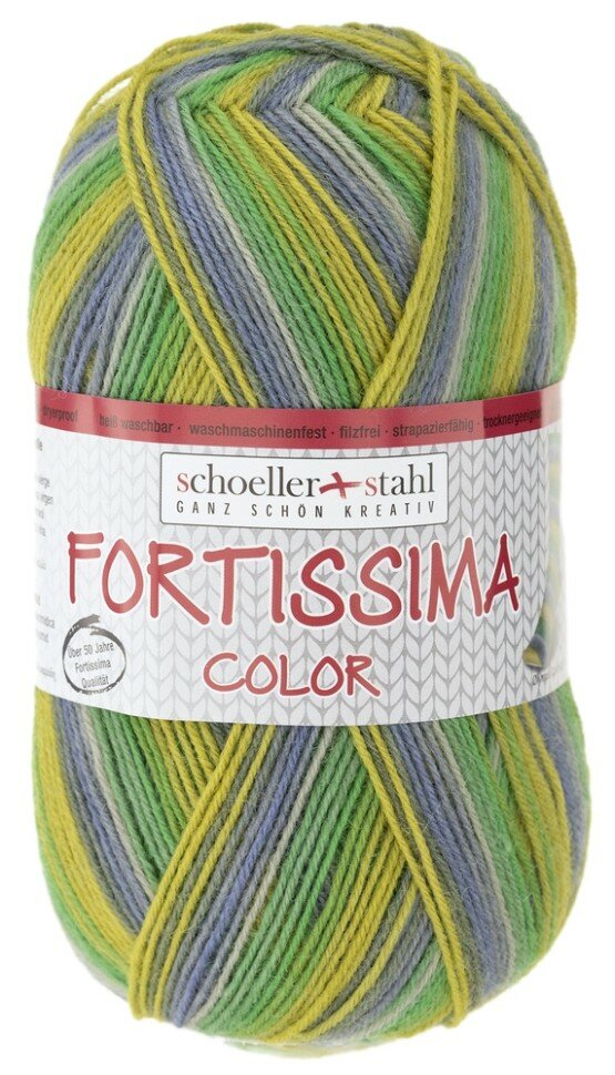 Пряжа Austermann 90028 Fortissima Socka 4-fach color 100 г 420 м #2429