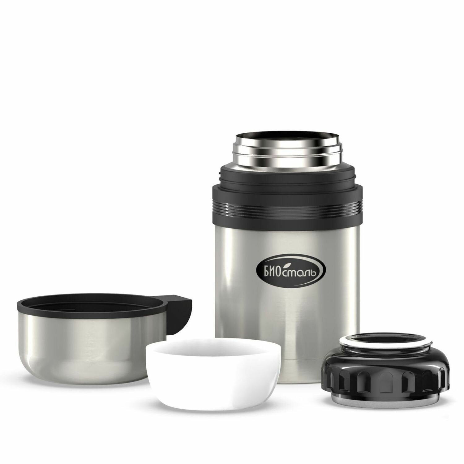 Термос Biostal 750 мл универсальный из нержавеющей стали, NG-750-1