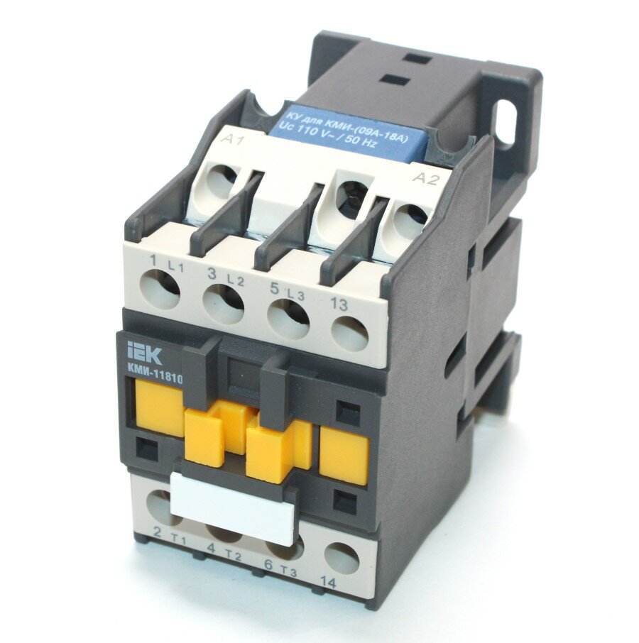 Контактор КМИ-11810 18А 110В/АС3 1НО