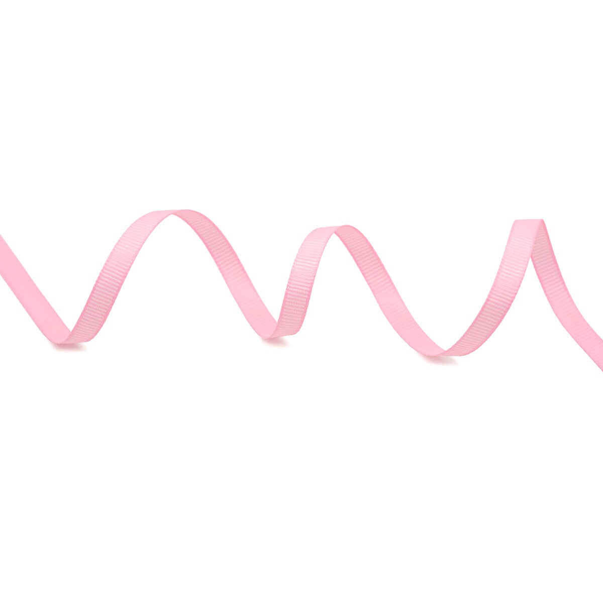 Лента репсовая декоративная Айрис, 0,6см*18,28м (011 розовый)