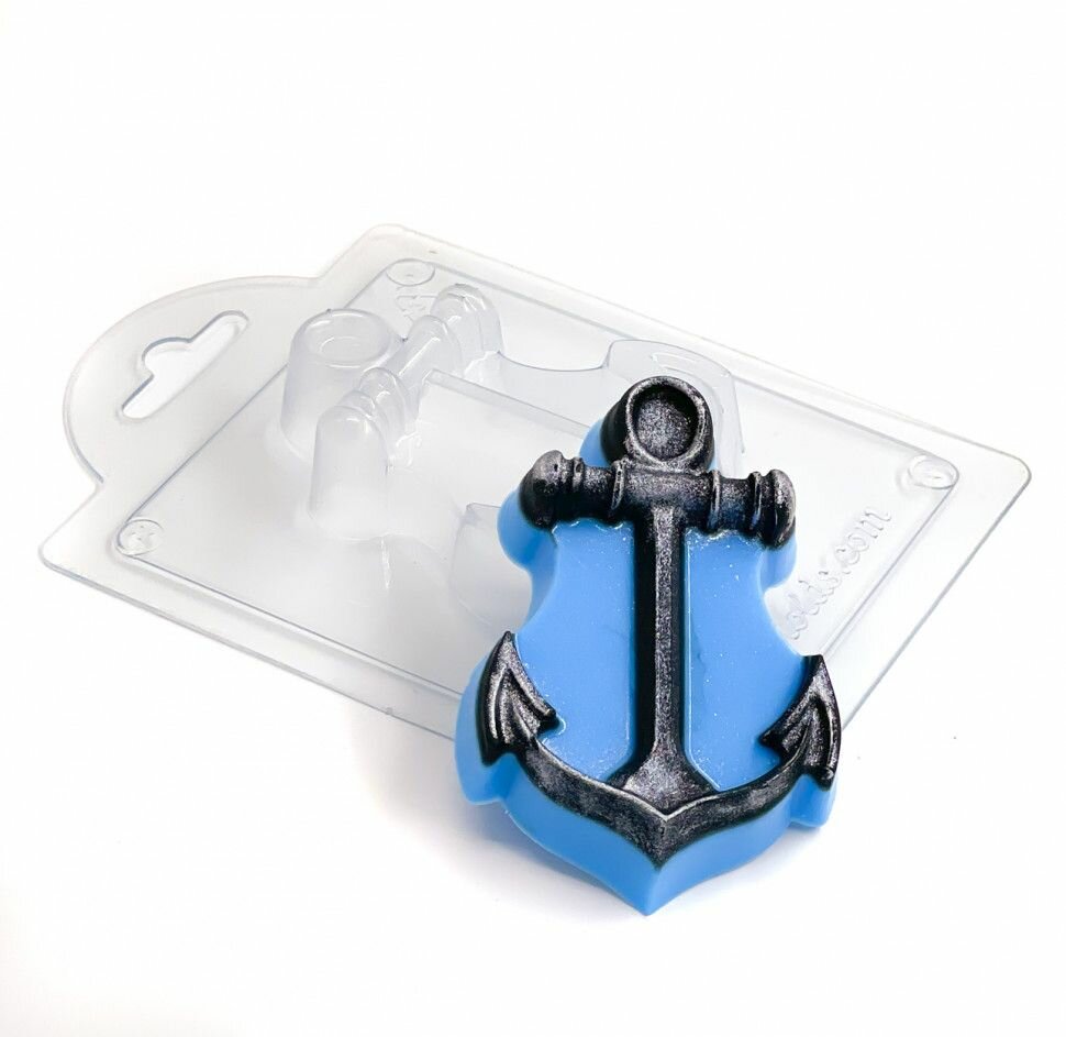 Якорь без цепи форма пластиковая