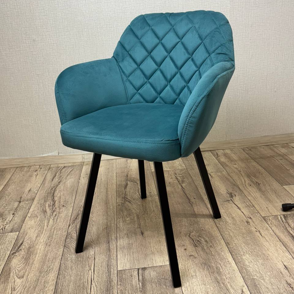 Стул для клиента FITBEST, велюр, регулируемая высота, нагрузка до 120кг