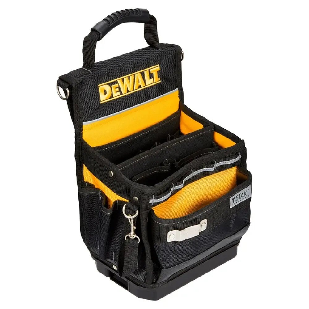 Сумка для инструментов DeWalt DWST83541-1, TSTAK, 28 отделений, плечевой ремень, для ручного инструмента