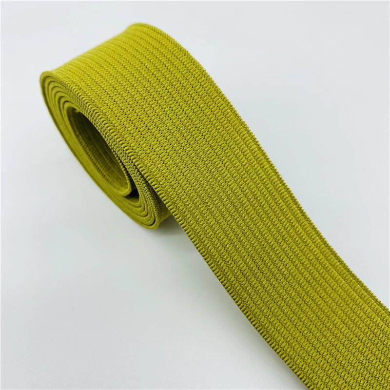 Эластичная швейная резинка CyanRafts 20мм 25мм Желтый, 25mm 2yards, 10