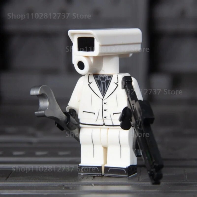 HEROCROSS Skibidi Toilet Man Строительные блоки