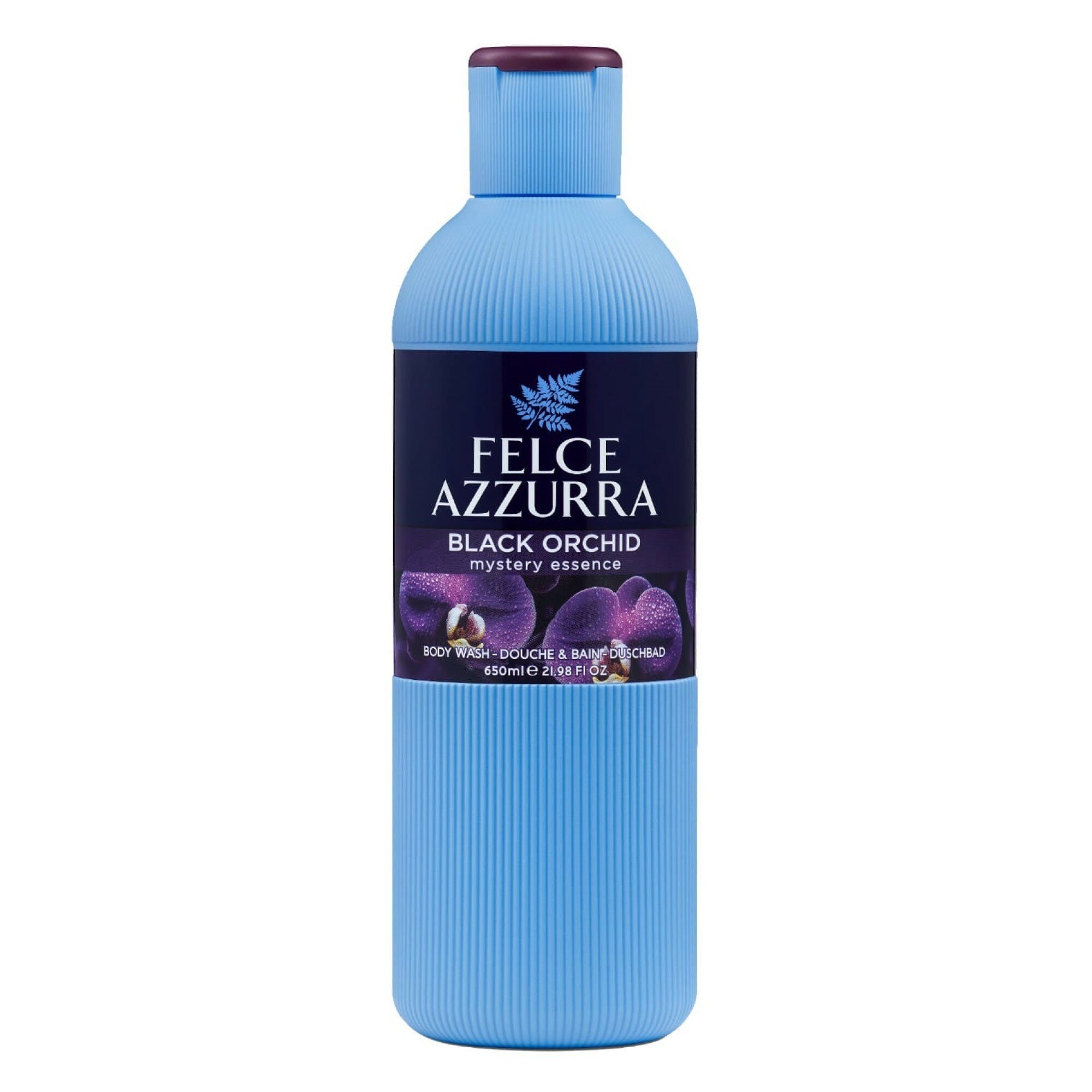 FELCE AZZURRA Bodywash Black Orchid Парфюмированный гель для ванны и душа аромат тайны черная орхидея 650 мл