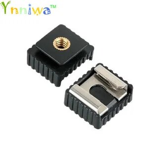 1 шт. SC-6 SC6 адаптер для холодного горячего башмака со стандартным креплением на резьбу 1/4 для вспышки Speedlite штатив аксессуары для фотостудии